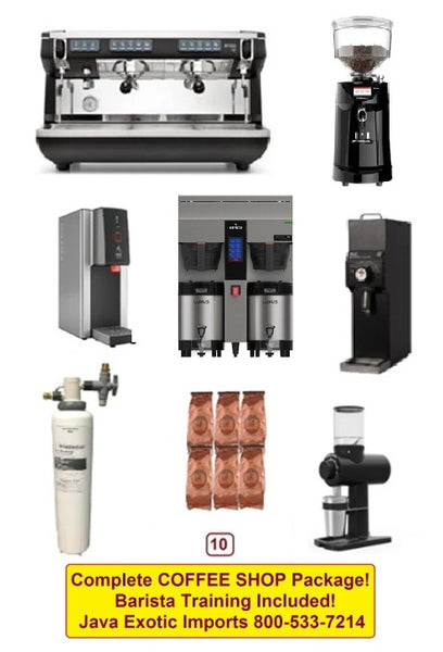 Espresso Machine Package for Coffee Shops - Includes Barista Training ...