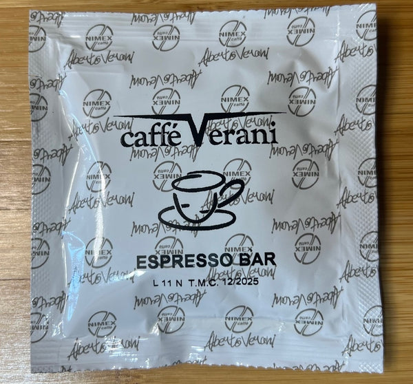 Caffe Verani Espresso PODS - SINGLE SHOT REGULAR - SHIPS FREE – Java ...